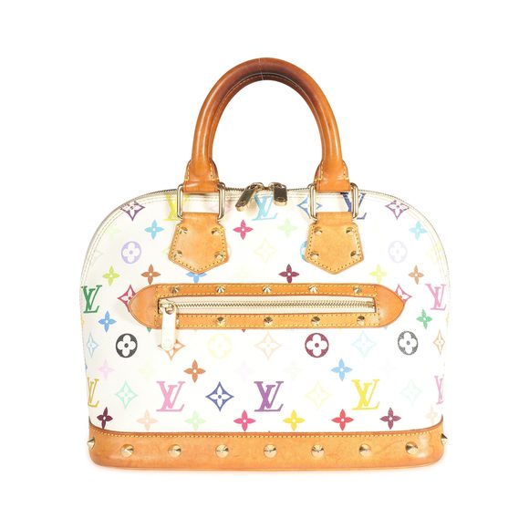 Louis Vuitton | Bags | Louis Vuitton X Takashi Murakami White Monogram ...